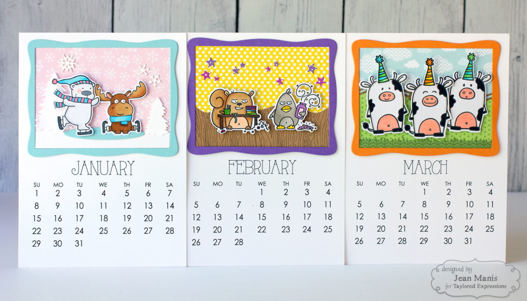 Make 2017 Fun! – TE Build a Scene Calendar - Right as Rain