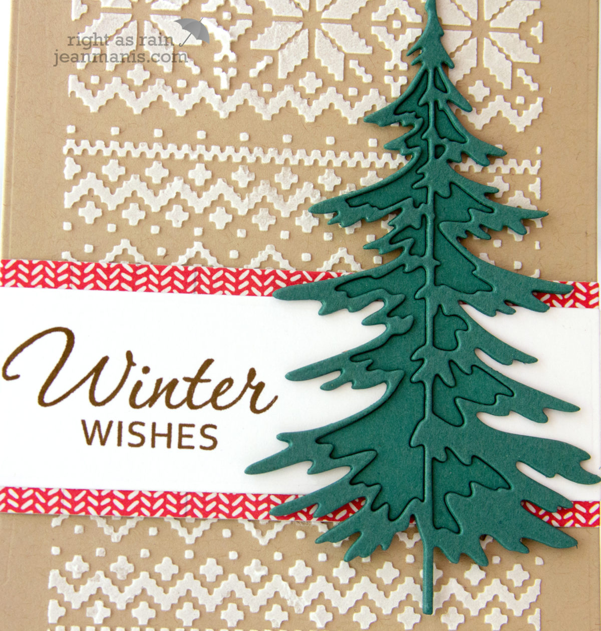 CAS Cozy Christmas - Right as Rain