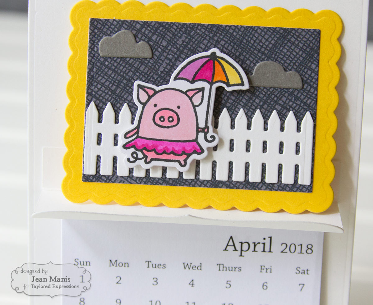 Taylored Expressions – 2018 Display Easel Calendars - Right as Rain