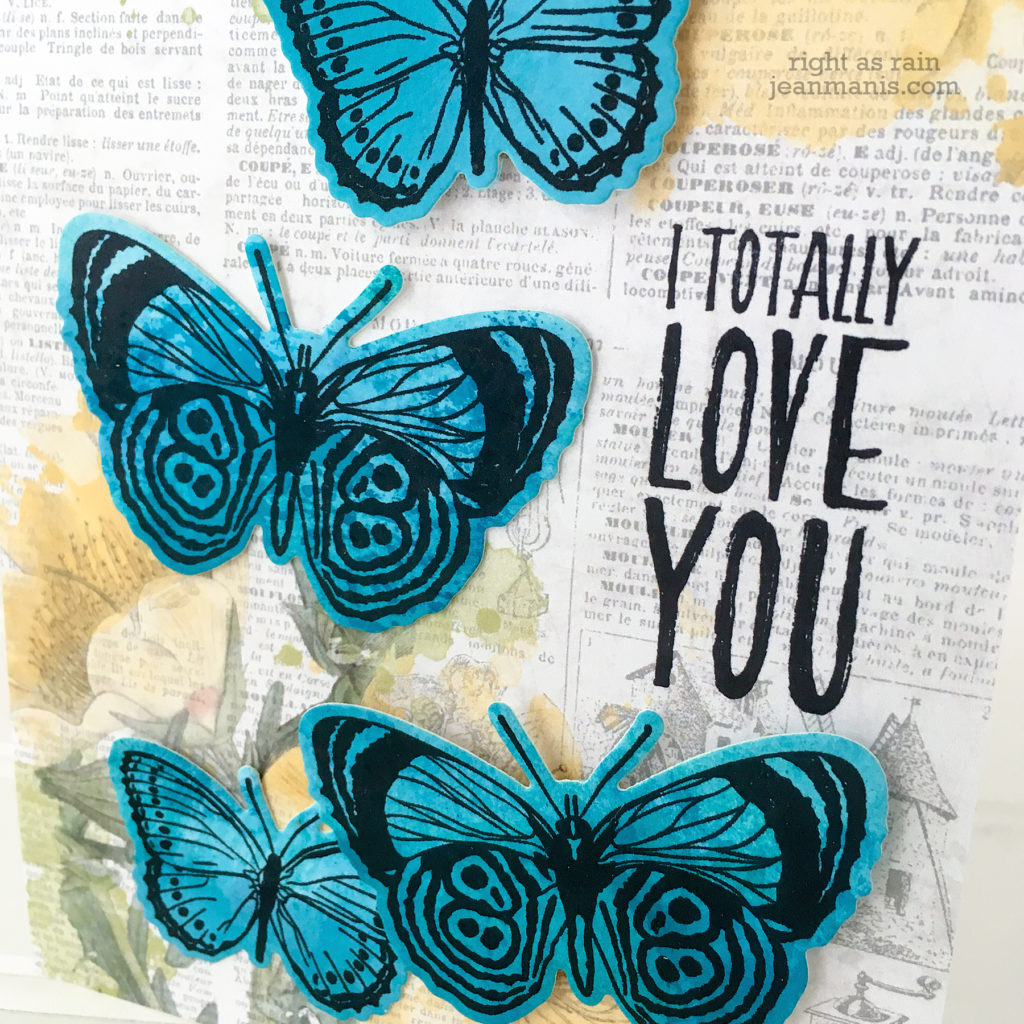 Mixed Media Butterflies - Right as Rain