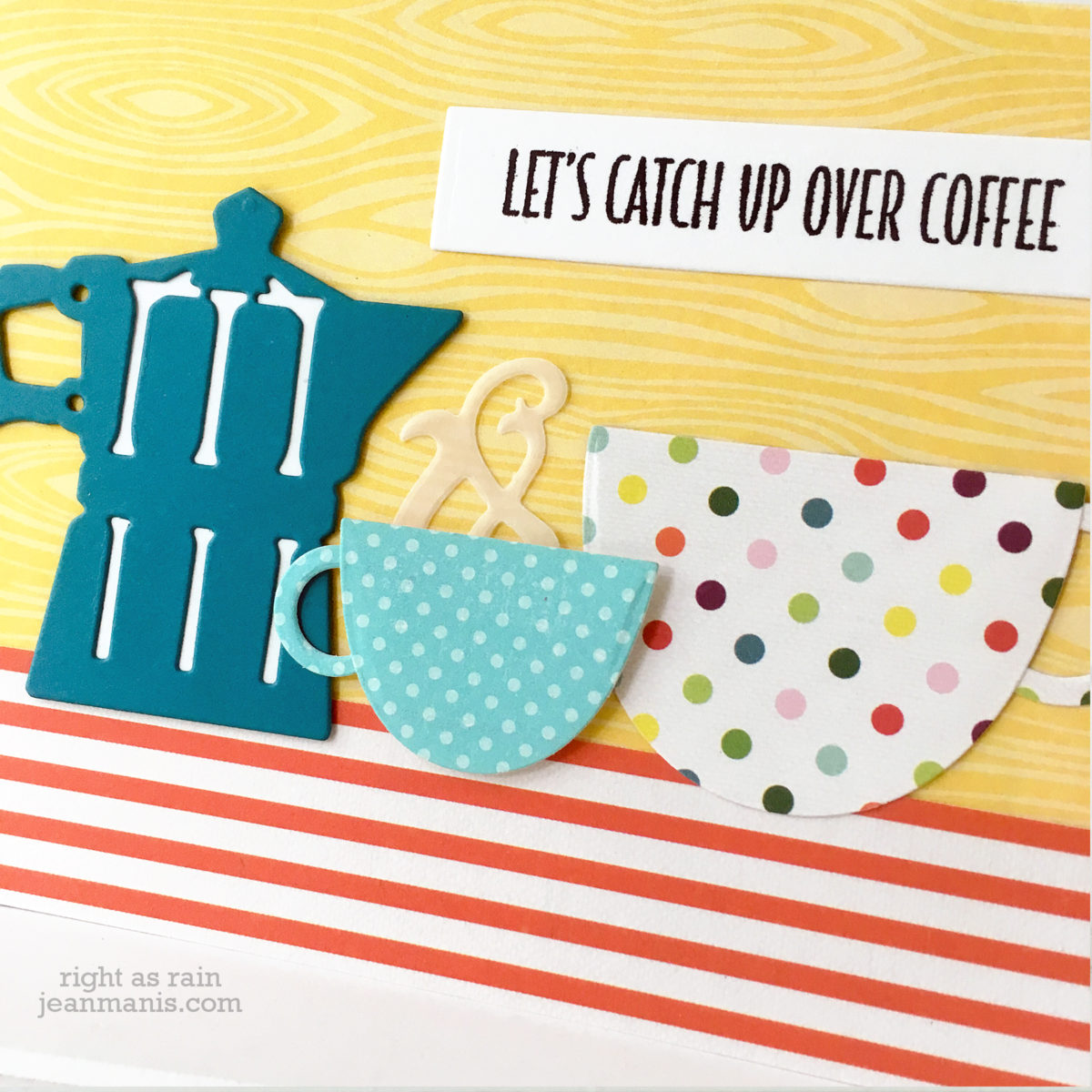 Spellbinders Coffee Date - Right as Rain