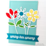 Paper Smooches – CAS Spring-themed Floral Bouquet - Right as Rain