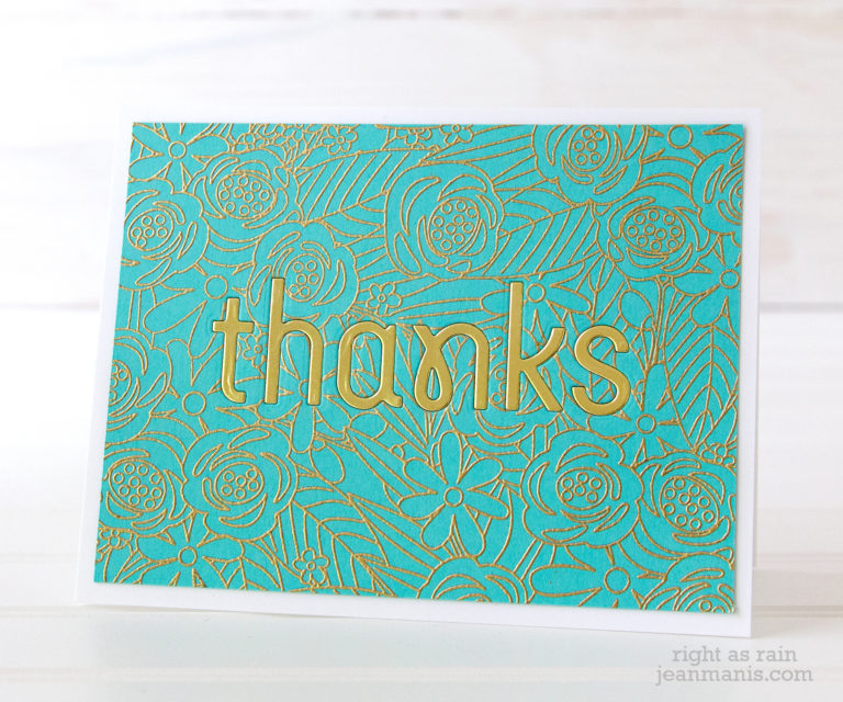 CAS Thanks Card – Two Takes - Right as Rain