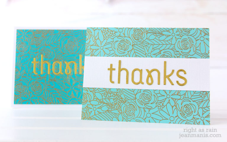 CAS Thanks Card – Two Takes - Right as Rain