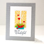 Penny Black – Window Flower Box Die-cut Scene - Right as Rain