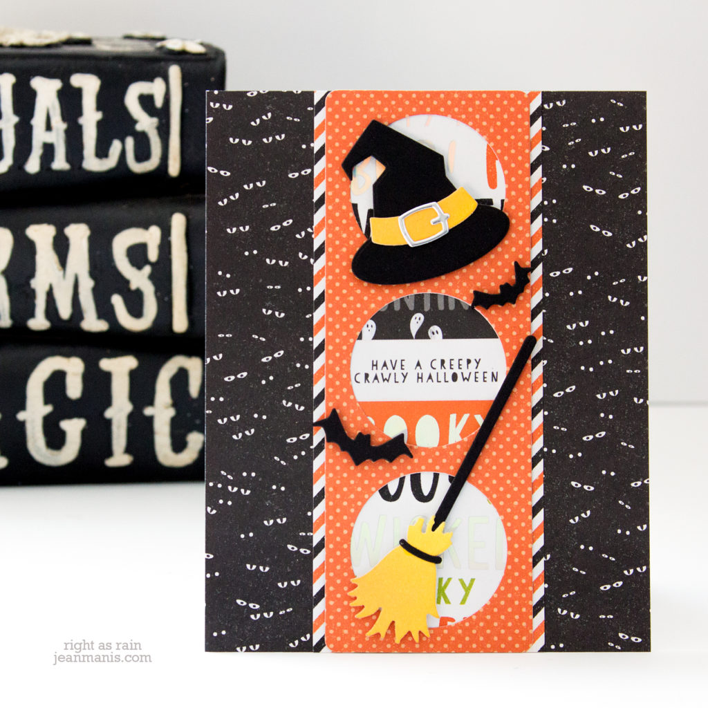 Three in a Row – Halloween Card - Right as Rain