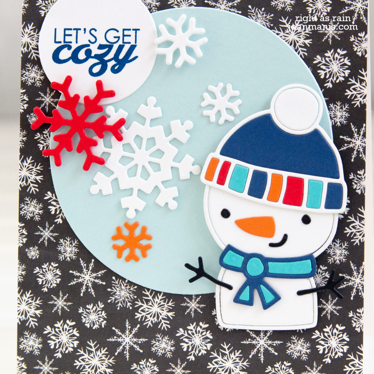 Paper Smooches Challenge – Anything Cold - Right as Rain