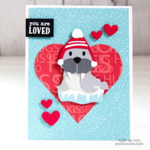Spellbinders Walrus Valentine - Right as Rain