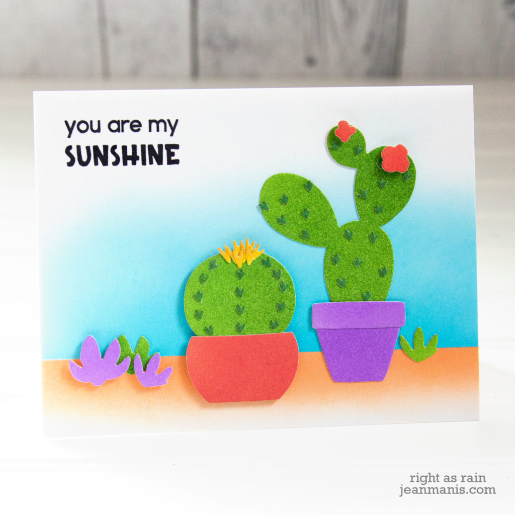 Paper Smooches – Cacti Scene - Right as Rain