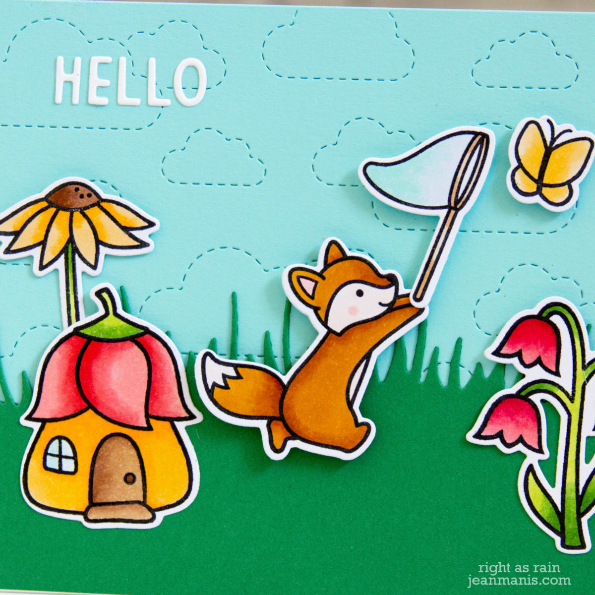 Lawn Fawn – Right as Rain