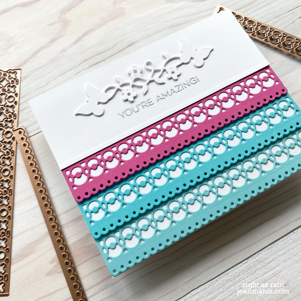 Spellbinders May Clubs Blog Hop - Right as Rain