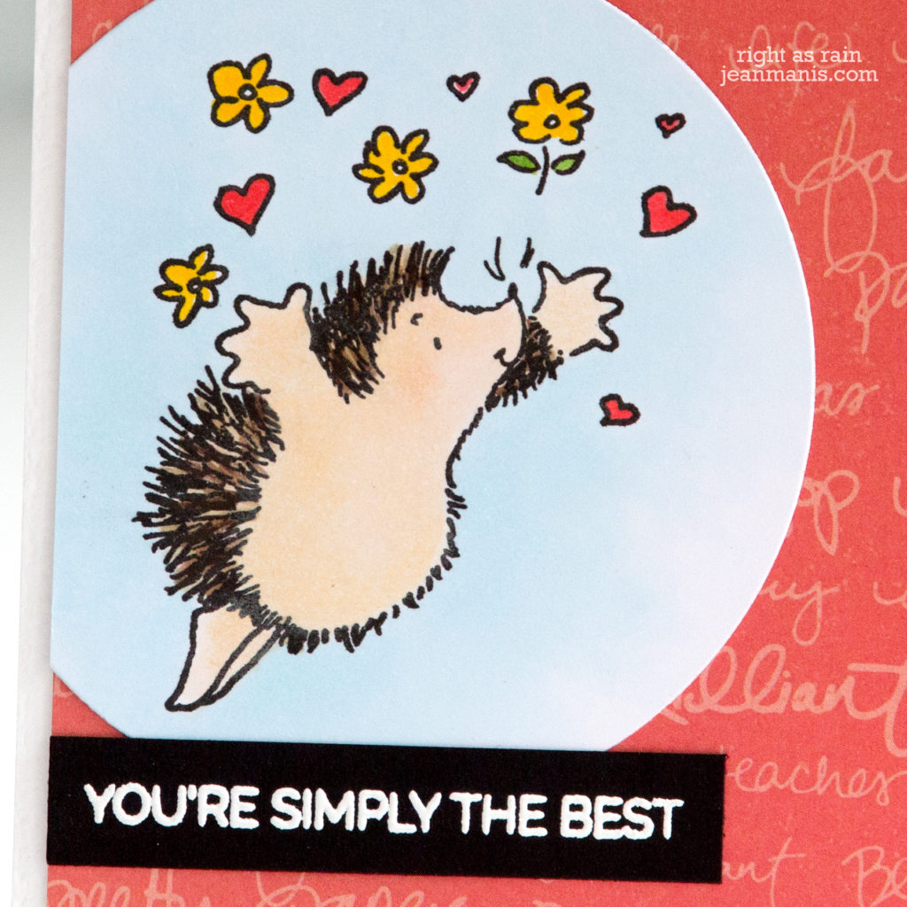 Penny Black – Happy Hedgehog - Right as Rain