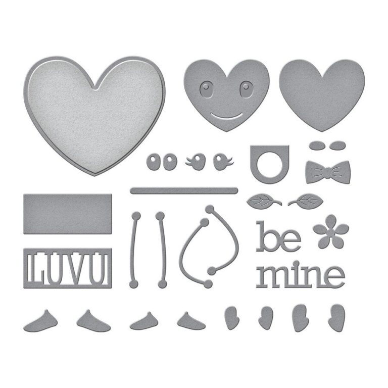 Spellbinders Dancin’ Hearts - Right as Rain