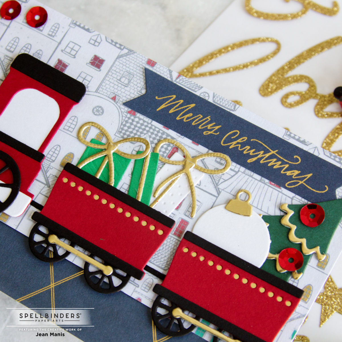 Spellbinders All Aboard Christmas Kit 2021 Limited Edition - Right as Rain