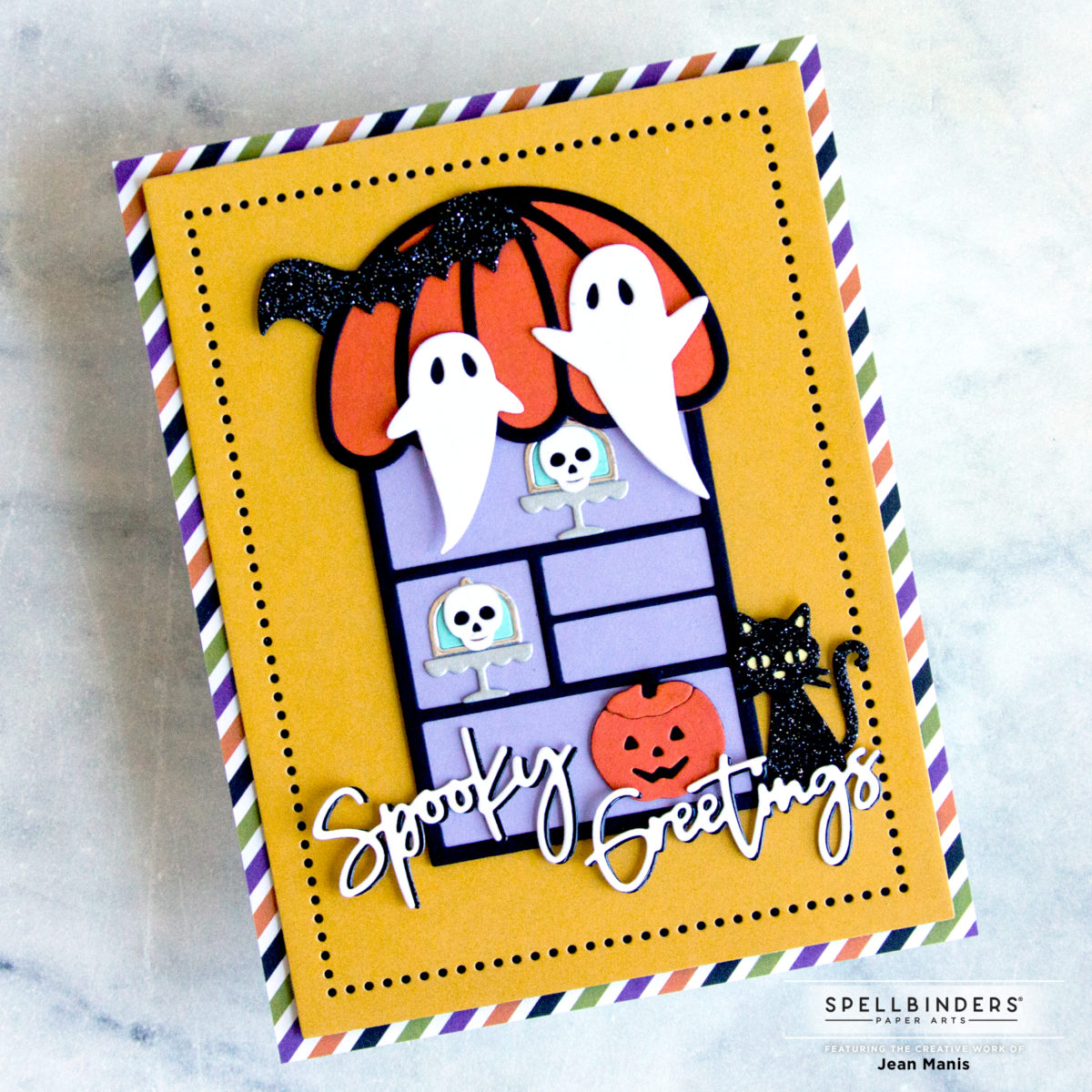 Spellbinders Halloween – Boo! - Right as Rain