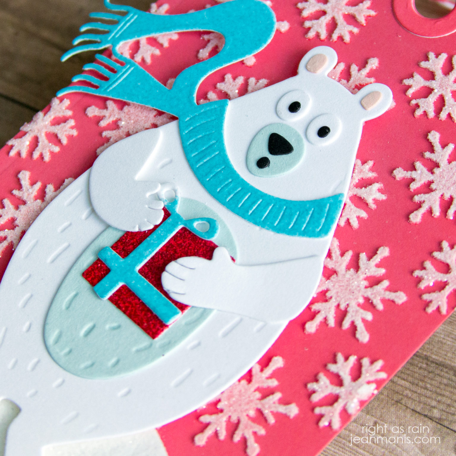 Tim Holtz Cozy Winter Tags - Right as Rain