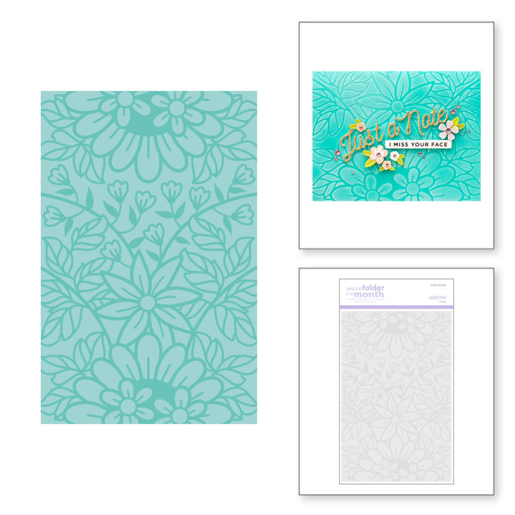 Spellbinders | March 2022 Embossing Folder of the Month - Right as Rain
