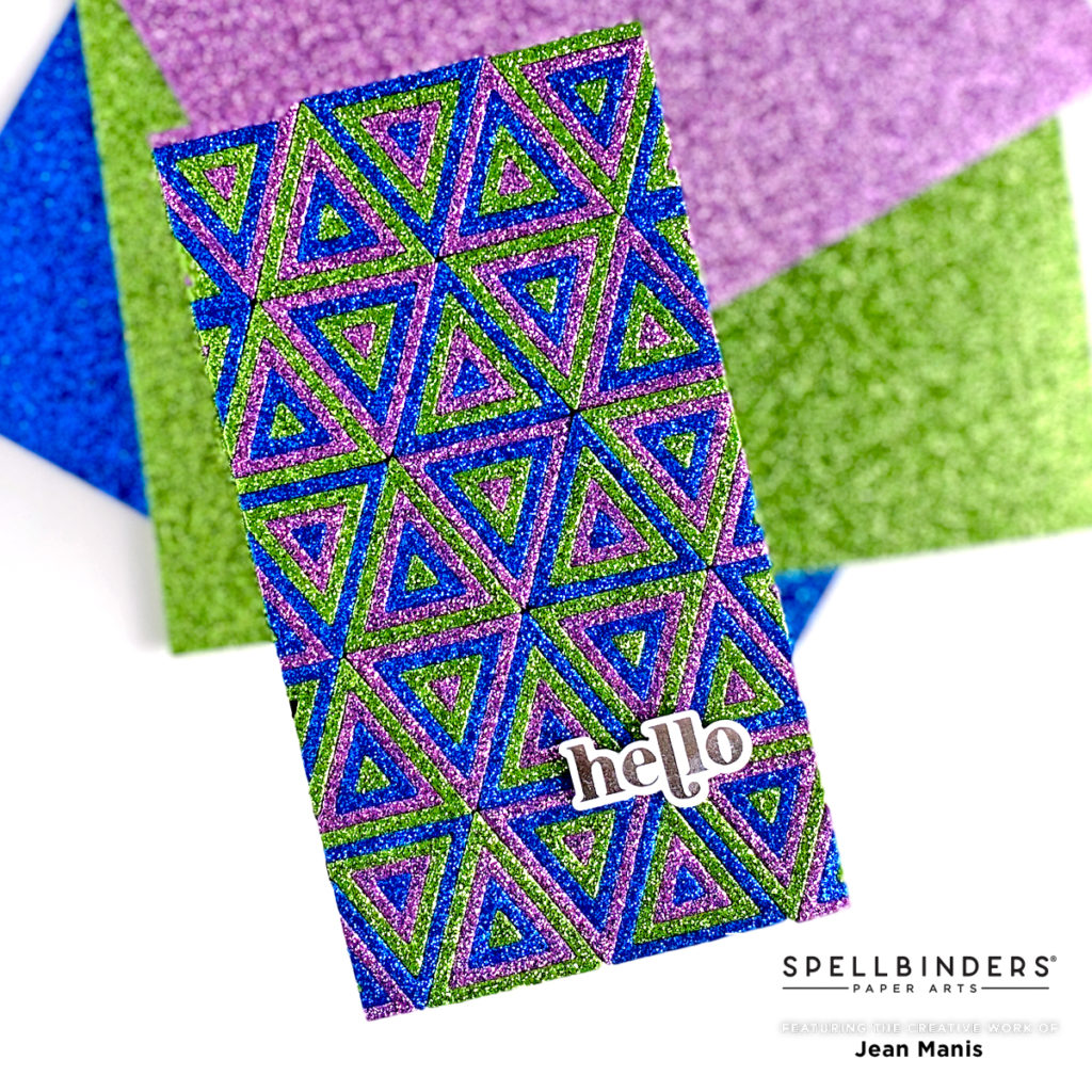 Spellbinders | Die Cutting Glitter Foam - Right as Rain