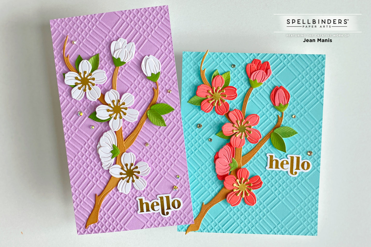 Spellbinders | Layered Fleur Bouquet Slimlines Collection - Right as Rain