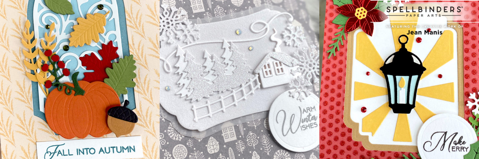 Spellbinders | Seasonal Label Motifs Collection - Right as Rain