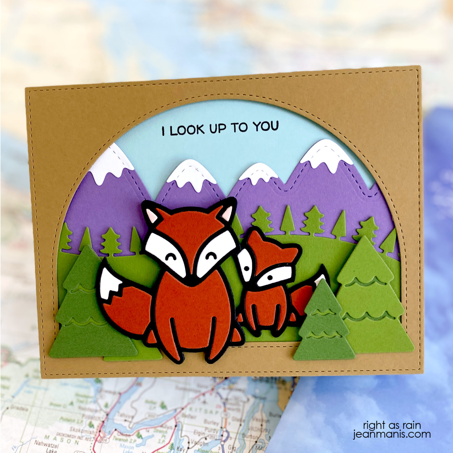 Right as Rain - Cardmaking and Scrapbooking with Jean Manis