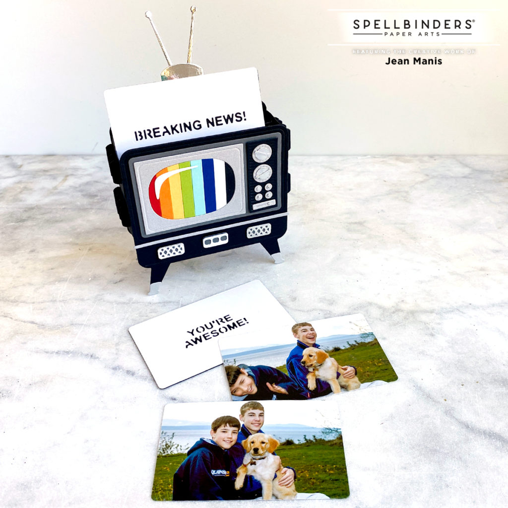 Spellbinders | 3D Vignette Retro Television - Right as Rain