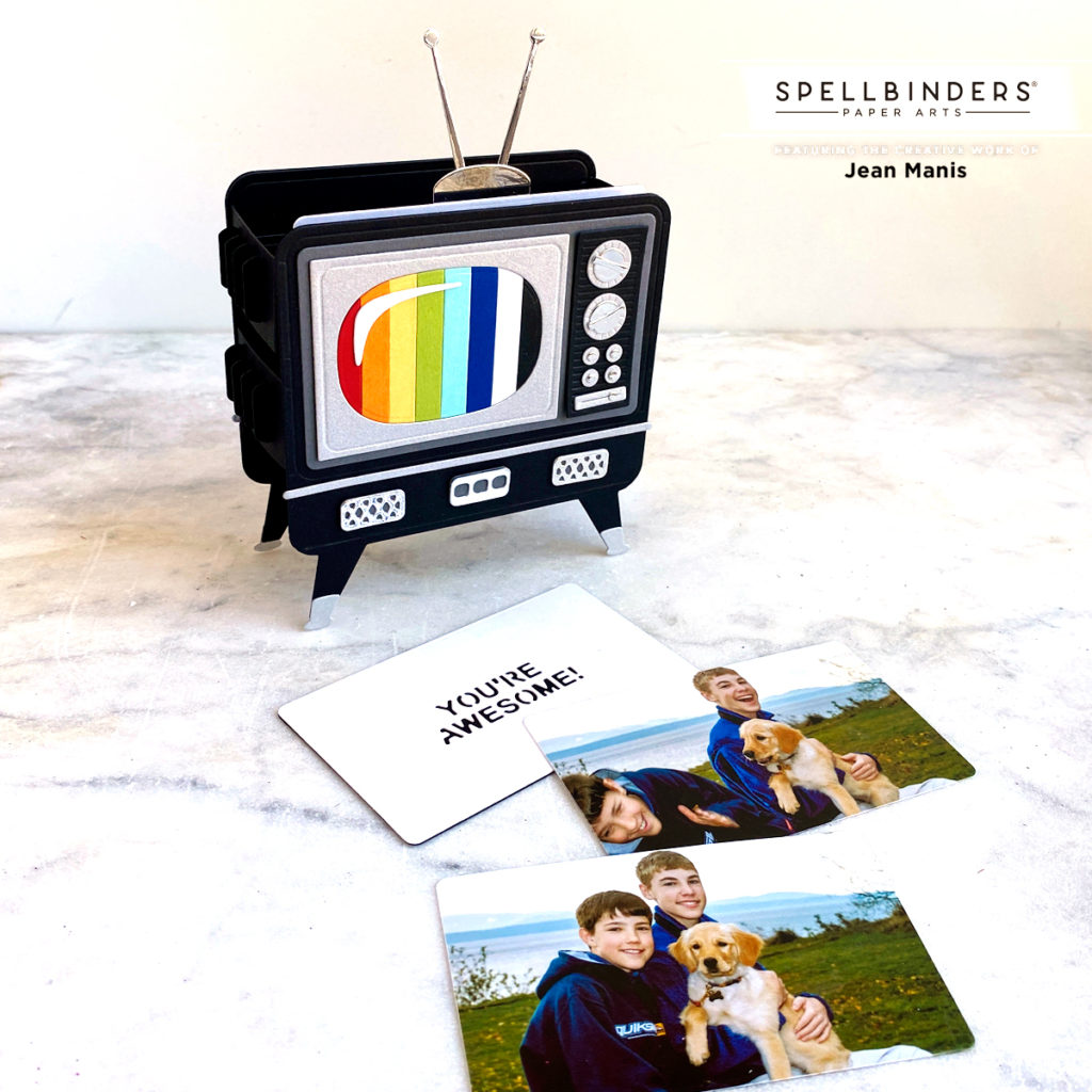 Spellbinders | 3D Vignette Retro Television - Right as Rain