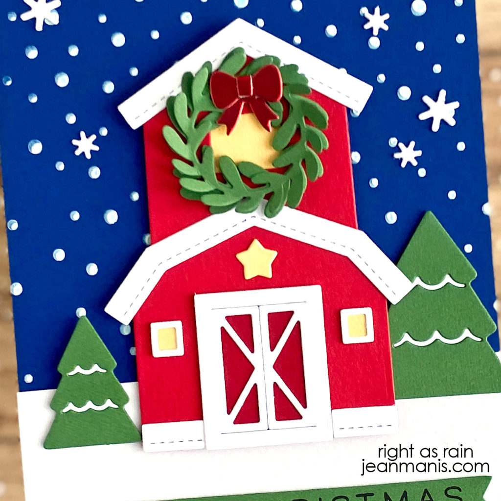 Lawn Fawn | Christmas Build-A-Barn - Right as Rain