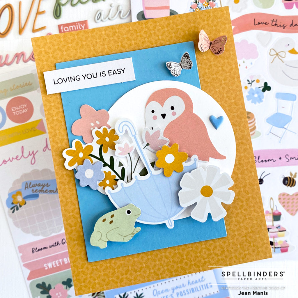 Spellbinders | February 2023 Quick & Easy Card Kit - Right as Rain