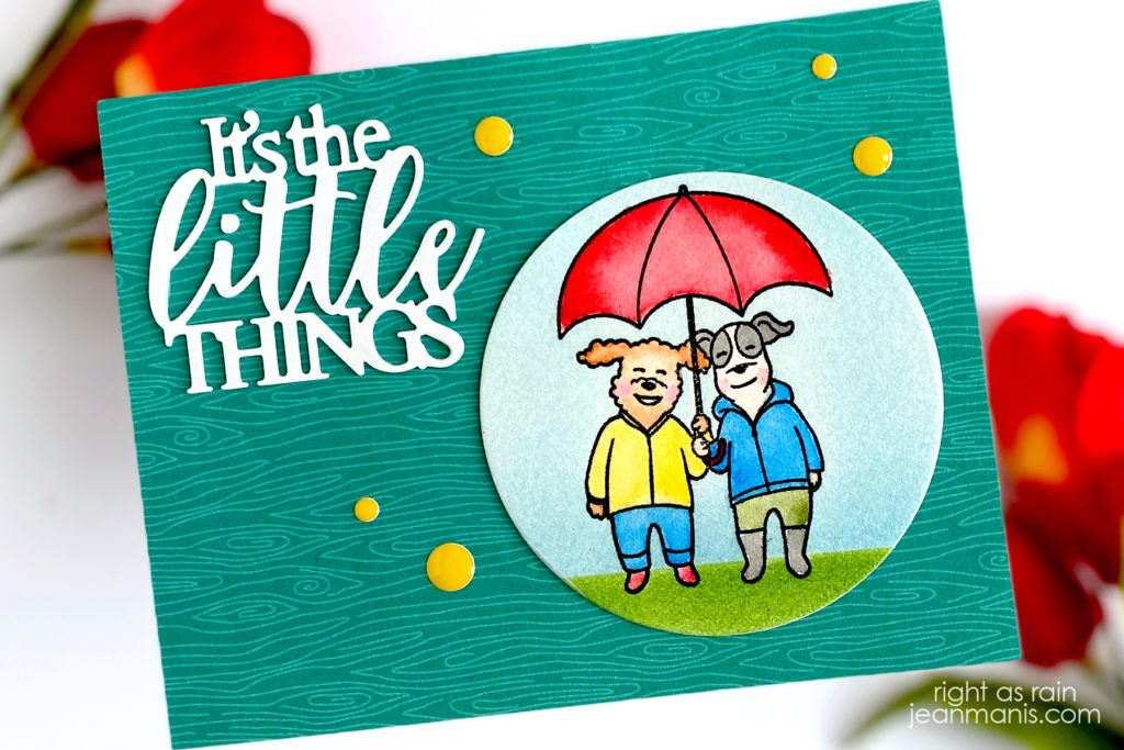 Right as Rain - Cardmaking and Scrapbooking with Jean Manis