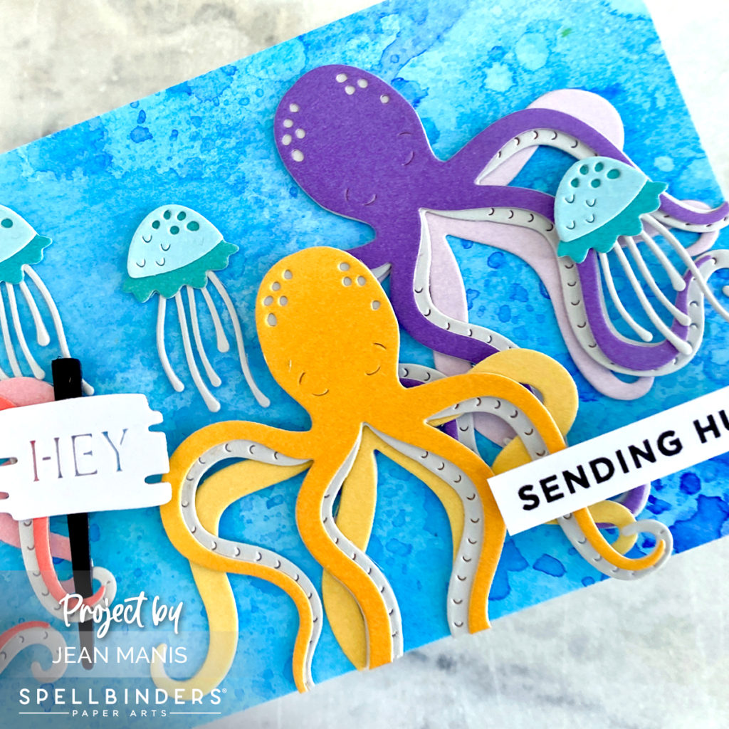 Sending Hugs from the Sea | Spellbinders Small Die Kit Club - Right as Rain