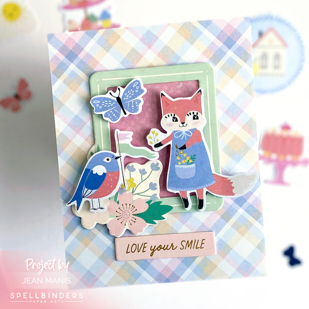 Spellbinders Card Kit of the Month - Right as Rain