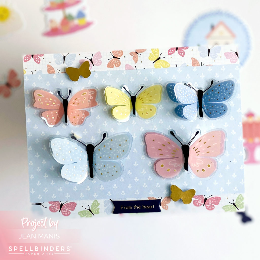 Spellbinders Card Kit of the Month - Right as Rain