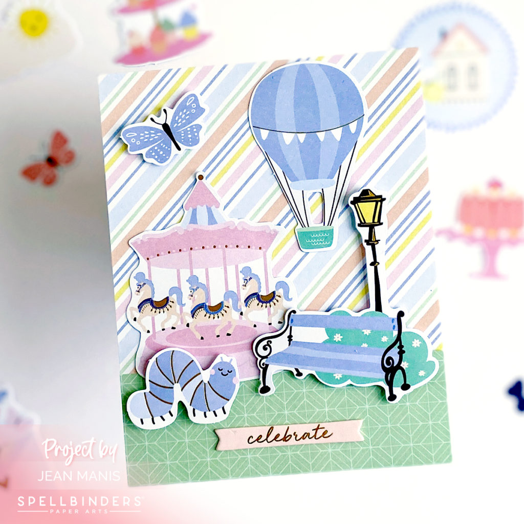 Spellbinders Card Kit of the Month - Right as Rain