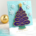 Spellbinders | Stitched Christmas Tree Card - Right as Rain
