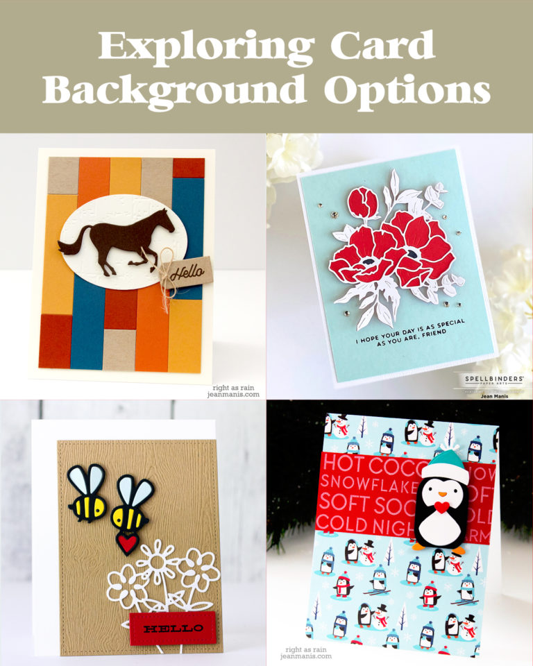 Exploring Card Background Options - Right as Rain