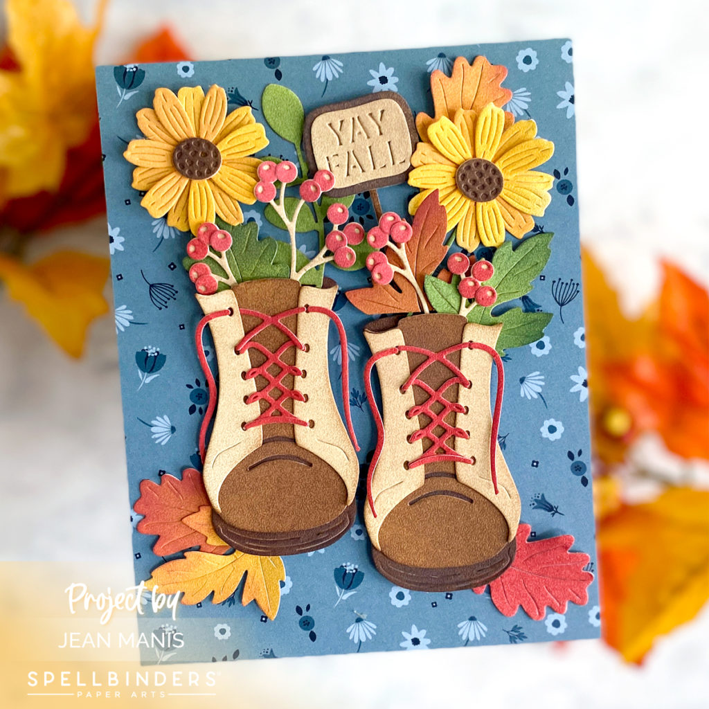 Spellbinders | Nature’s Hike Bouquet Card - Right as Rain