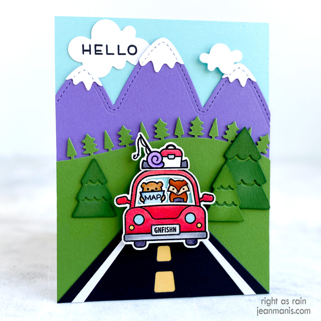 Right as Rain - Cardmaking and Scrapbooking with Jean Manis