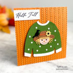 Scarecrow Sweater: Papercrafted Fall Fashion - Right as Rain