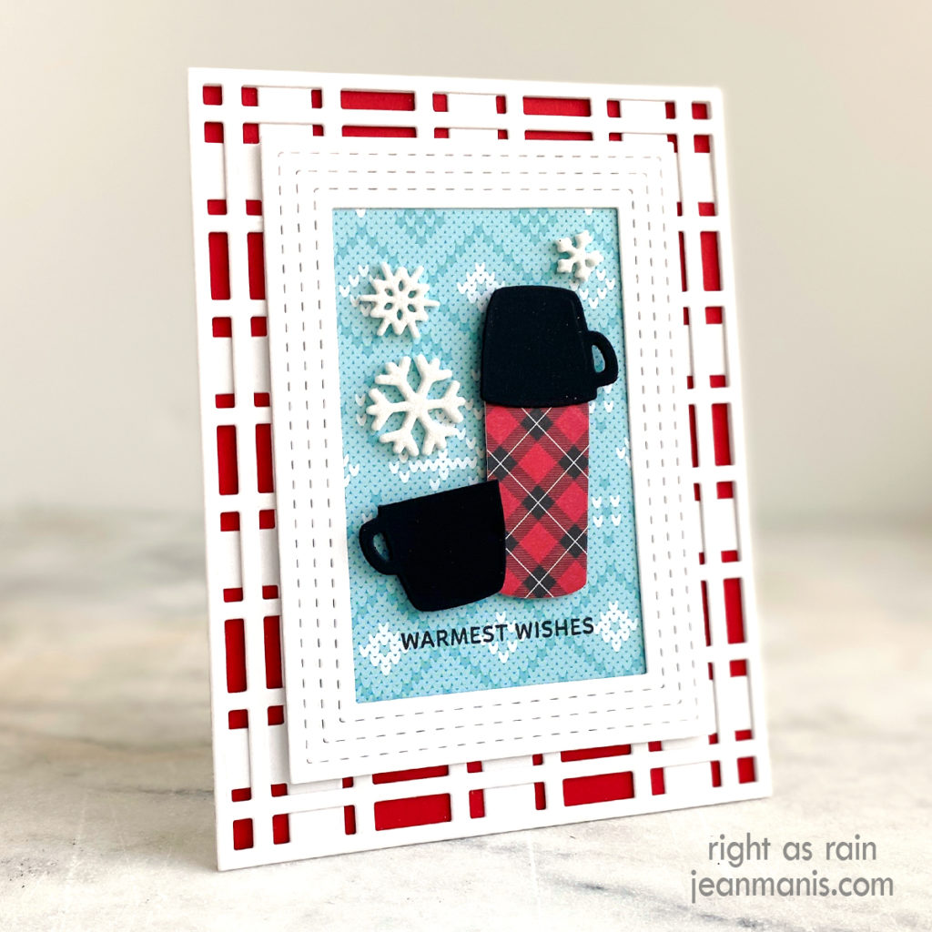 Crafting Warmth | Impression Obsession Plaid Thermos - Right as Rain