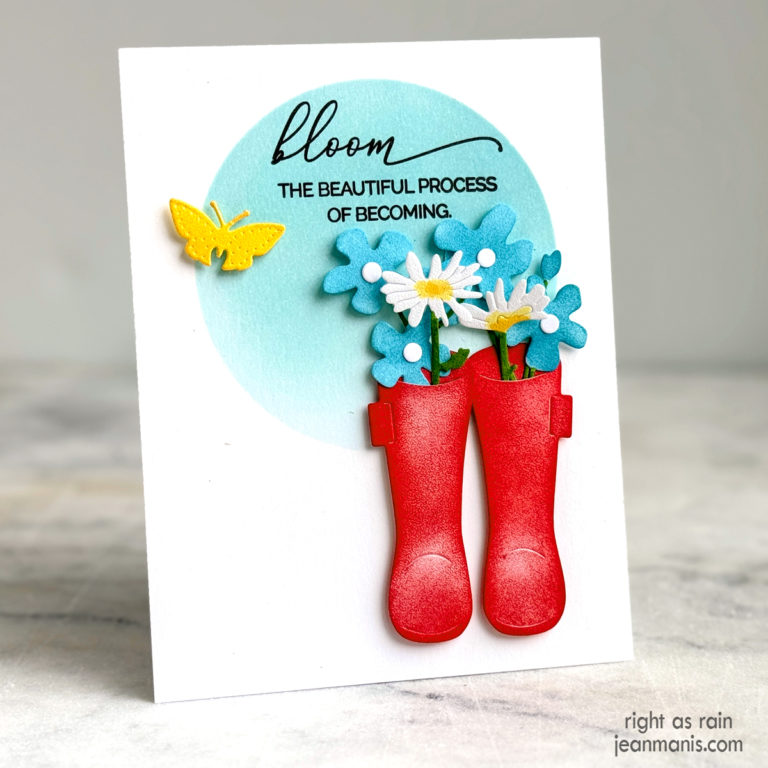 Right as Rain - Cardmaking and Scrapbooking with Jean Manis