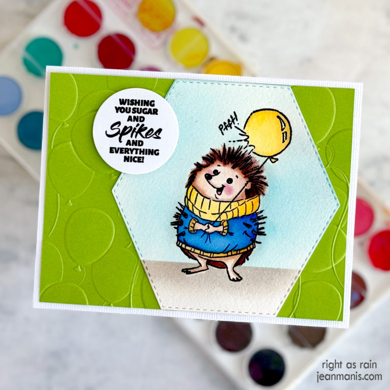 Art Impressions Hedgehog Birthday - Right as Rain