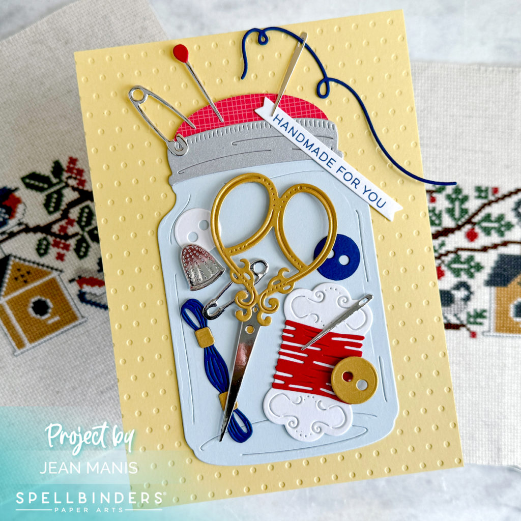 Spellbinders Stitching Friendship - Right as Rain