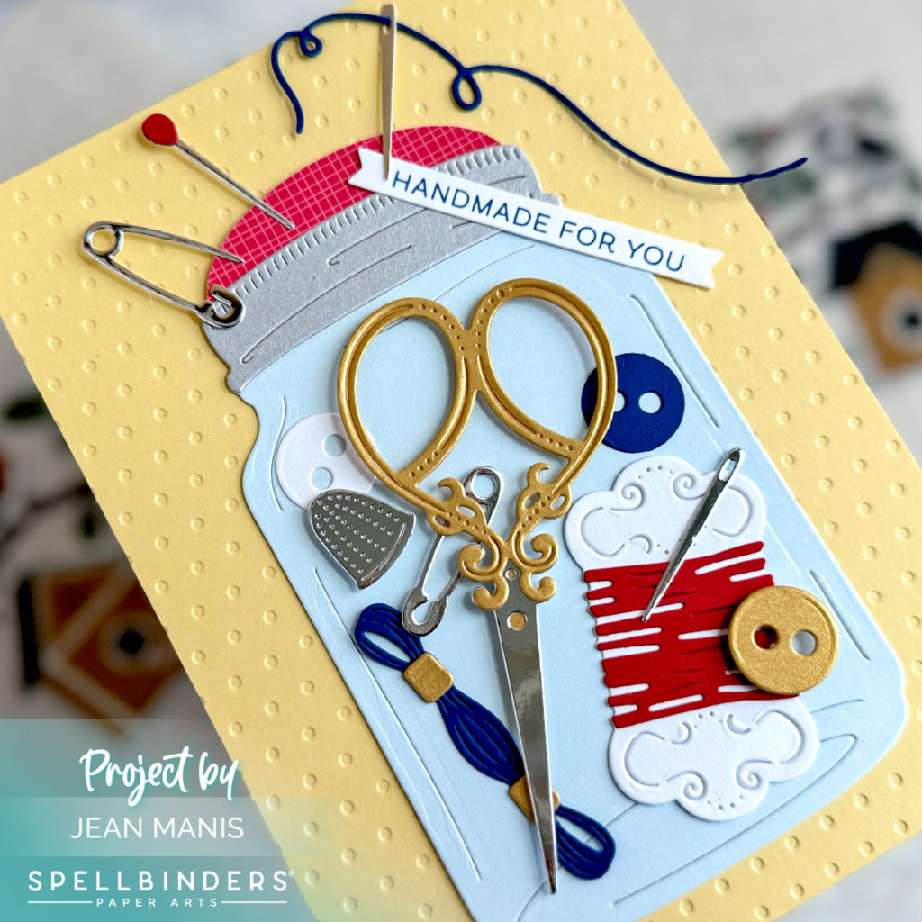 Spellbinders Stitching Friendship - Right as Rain