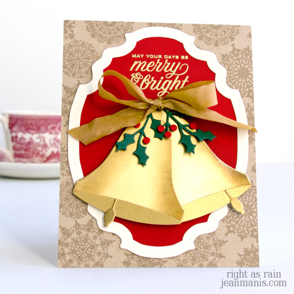 Elegant Christmas Card with Bells - Right as Rain
