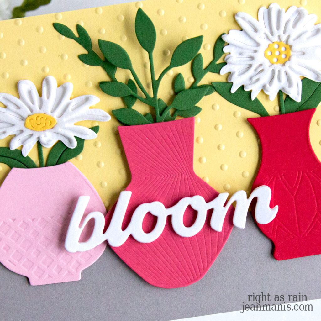 Spellbinders Die-cut Still Life Scene - Right as Rain