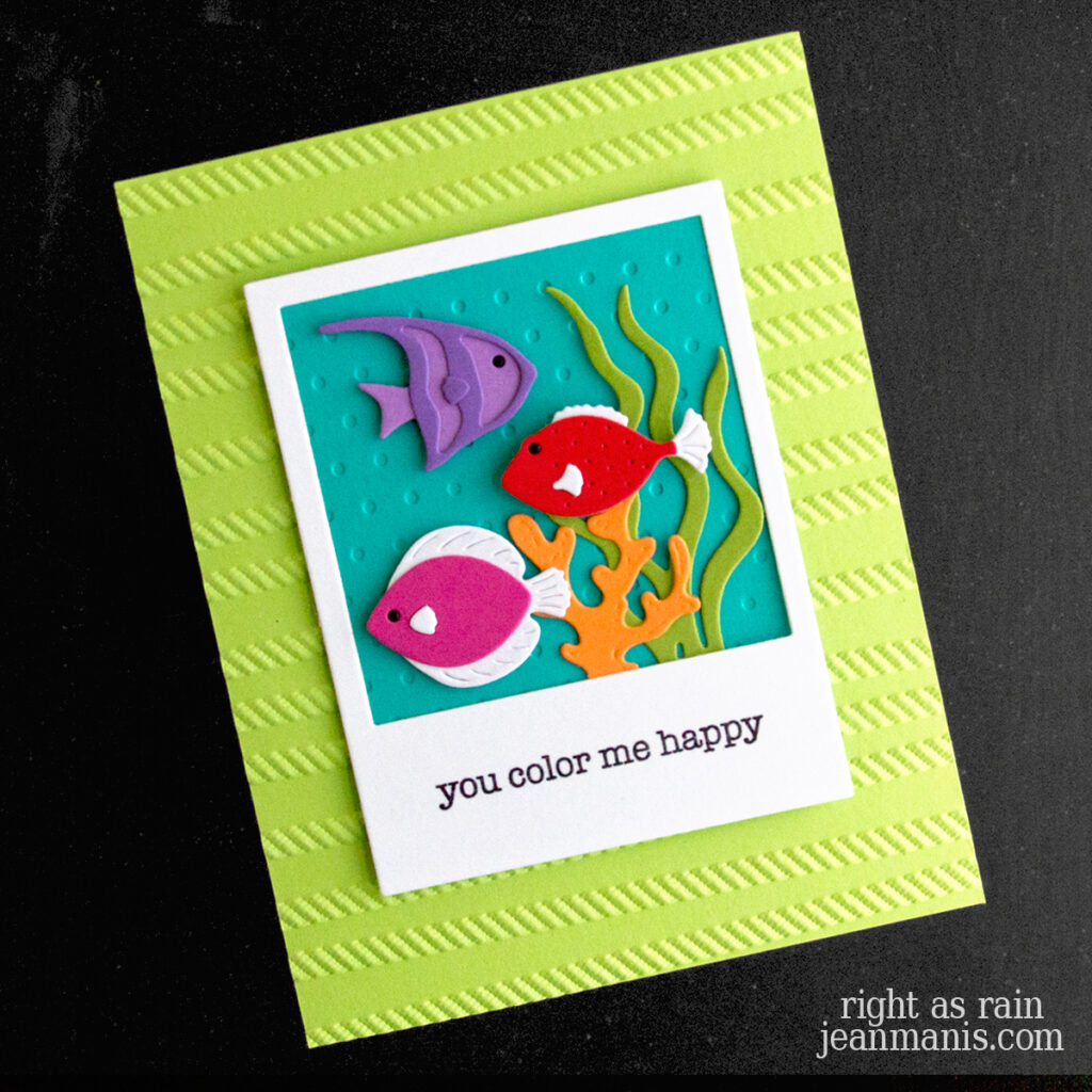 Spellbinders | Underwater Scene Card - Right as Rain