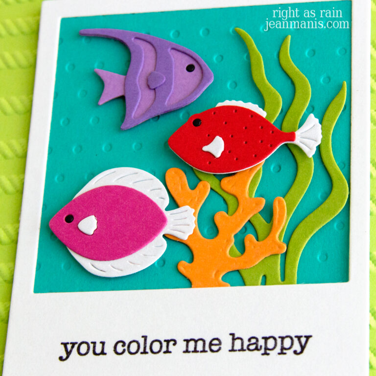 Spellbinders | Underwater Scene Card - Right as Rain