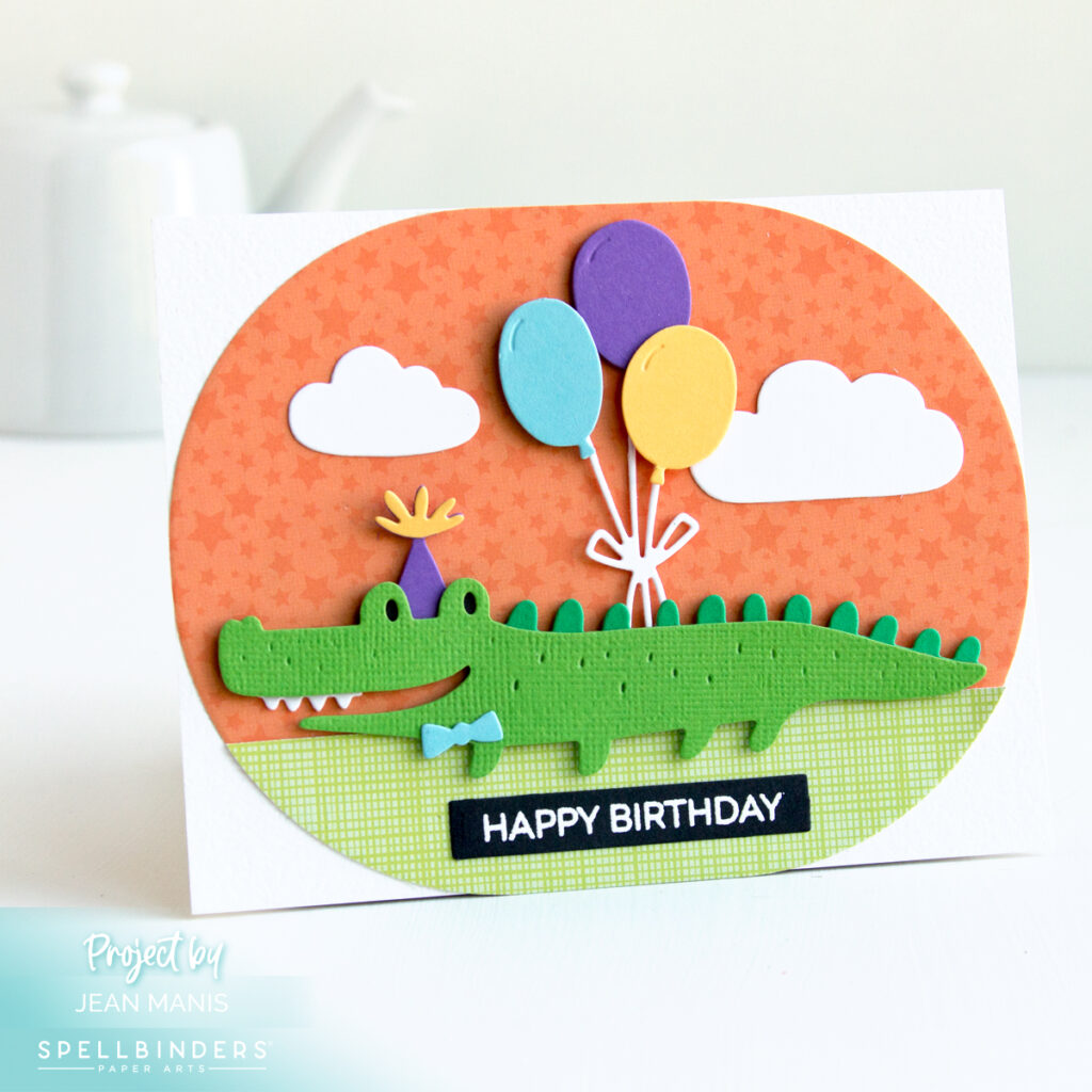 Adorable Crocodile Birthday Card - Right as Rain