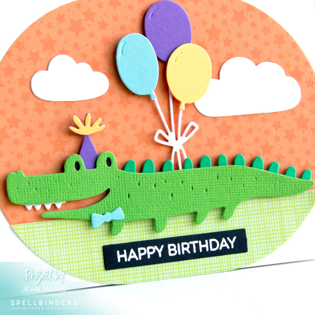 Adorable Crocodile Birthday Card - Right as Rain